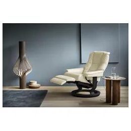 Relaxsessel stressless "Mayfair" Sessel Gr. Leder PALOMA, PowerTM Leg & Back-ohne Akku-Classic Base Schwarz, 1098461850, B/H/T: 79cm x 101cm x 77cm, beige (vanilla paloma) elektrisch verstellbar, optional 2-motorisch, Größe M & L