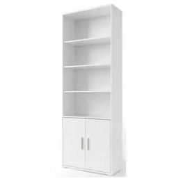 Aktenschrank BEGA OFFICE "Office Line" Schränke Gr. B/H/T: 79cm x 220cm x 35cm, 2 St., weiß Büroschrank, Aktenschrank Mehrzweckschrank wahlweise in 3 Farben