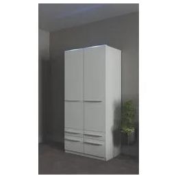 Drehtürenschrank Priess "Barcelona" Schränke Gr. B/H/T: 94 cm x 193 cm x 54 cm, ohne Spiegel, mit Beleuchtung, 2 St., weiß in vielen Farben und Ausführungen