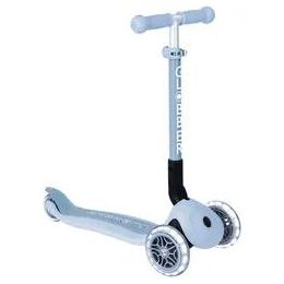 Dreiradscooter Globber "JUNIOR FOLDABLE LIGHTS ECO" Scooter blau