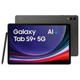 Samsung Tablet "Galaxy Tab S9+ 5G" Tablets/E-Book Reader AI-Funktionen grau (graphite)