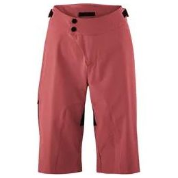 Radhose Gonso "NOMESINO" Gr. 52, Normalgrößen, lila (mauve) Damen Hosen Bike-Shorts, MTB Fahrradhose mit Sitzpolster, Bund flexibel