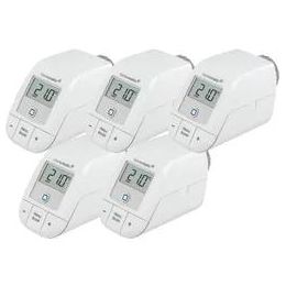 HOMEMATIC IP Smart-Home-Station "Heizkörperthermostat – basic 5er Set" Smart-Home-Stationen weiß