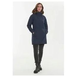 Outdoorjacke WHISTLER "Mullie" Gr. 36, blau (dunkelblau) Damen Jacken mit 10.000 mm Wassersäule