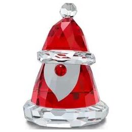 Dekofigur Swarovski "Kristallfigur Holiday Cheers Weihnachtsmann, klein, 5596385" Dekofiguren Gr. B/H/T: 3cm x 4cm x 2,9cm, Weihnachtsmann, rot (rot-kristallweiß-weiß) Swarovski Kristall