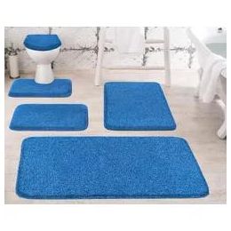 Badematte Grund Badematten Gr. rechteckig (70cm x 120cm),, blau