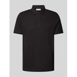 Calvin Klein Regular Fit Poloshirt mit Knopfleiste