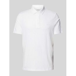 Calvin Klein Regular Fit Poloshirt mit Knopfleiste