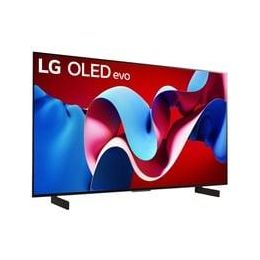 LG OLED42C47LA, OLED-Fernseher 105.5 cm (42 Zoll), schwarz, UltraHD/4K, HDR, SmartTV, 120Hz Panel Sichtbares Bild: 105,5 cm (42") Auflösung: 3840 x 2160 Pixel Format: 16:9