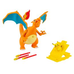 Jazwares Spielfigur Pokémon - Feuer & Flug Glurak 15 cm (NEU & OVP)