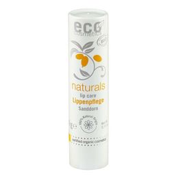 Eco Cosmetics Lippenpflegestift Lippenpflegestift - Sanddorn Pfirsich 4g