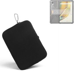 K-S-Trade Tablet-Hülle für FOSSiBOT DT1 Lite, Neopren Hülle Schutz Hülle Neoprenhülle Tablet-Hülle, schwarz