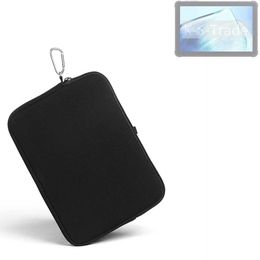 K-S-Trade Tablet-Hülle für Cubot TAB KingKong, Neopren Hülle Schutz Hülle Neoprenhülle Tablet-Hülle, schwarz