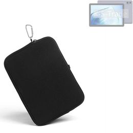 K-S-Trade Tablet-Hülle für Cubot TAB 20, Neopren Hülle Schutz Hülle Neoprenhülle Tablet-Hülle, schwarz
