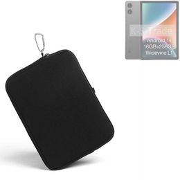 K-S-Trade Tablet-Hülle für AGM PAD P2, Neopren Hülle Schutz Hülle Neoprenhülle Tablet-Hülle, schwarz