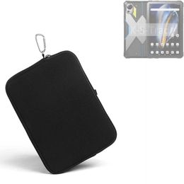 K-S-Trade Tablet-Hülle für FOSSiBOT DT2, Neopren Hülle Schutz Hülle Neoprenhülle Tablet-Hülle, schwarz