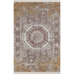 Majolika Halı Teppich Dekorativ Wohnzimmer Teppich, Modern Kurzflor Teppich, Schlafzimmer Te, 80 x 150 cm