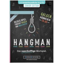 Denkriesen Spiel HANGMAN - JUNIOR EDITION - "Galgenmännchen TO GO"