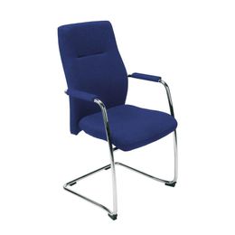 Nowy Styl Besucherstuhl 1 Besucherstuhl NERO LUX - blau
