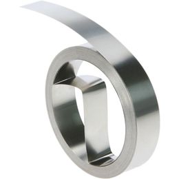 Dymo Beschriftungsband Rhino Prägeband Alu (10er VE)nicht klebend 12mm x4,8m