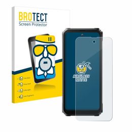 BROTECT Displayschutzglas Schutzglas für Blackview BL9000, Schutzfolie Display Schutz Glas Folie matt, weiß