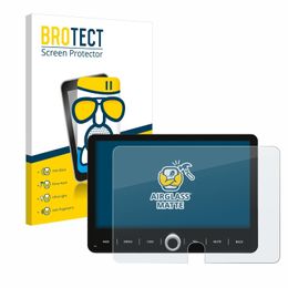 BROTECT Displayschutzglas Schutzglas für Dynavin D9-T5TP, Schutzfolie Display Schutz Glas Folie matt, weiß