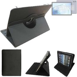 K-S-Trade Tablet-Hülle für Cubot TAB 20, High quality Schutz Hülle 360° Tablet Case Schutzhülle Flip Cover, schwarz