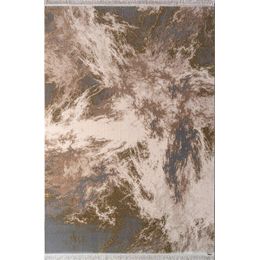 Saray Halı Teppich Dekorativ Wohnzimmer Teppich, Modern Kurzflor Teppich, Schlafzimmer Te, 80 x 150 cm
