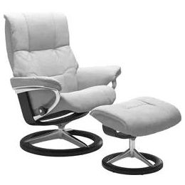 Relaxsessel stressless "Mayfair", grau (light grau q2 faron), B:92cm H:103cm T:79cm, Leder BATICK: BATICK ist ein leicht korrigiertes, durchgefärbtes und genarbtes Möbelleder, bei dem die meisten Unebenheiten und Spuren in der Regel entfernt wurden., Leder PALOMA: PALOMA ist ein durchgefärbtes Semianilin-Möbelleder mit natürlicher Narbung., ROHLEDER Stoff Q2 FARON: Ein fester zuverlässiger Bouclu0