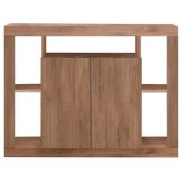 Sideboard Inosign "Rimini" Sideboards Gr. B/H/T: 134cm x 102cm x 42cm, braun (mercure nb holzstruktur) Breite 134 cm