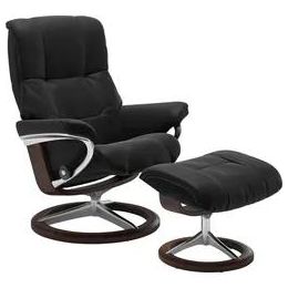 Relaxsessel stressless "Mayfair", schwarz (schwarz paloma), B:92cm H:103cm T:79cm, Leder BATICK: BATICK ist ein leicht korrigiertes, durchgefärbtes und genarbtes Möbelleder, bei dem die meisten Unebenheiten und Spuren in der Regel entfernt wurden., Leder PALOMA: PALOMA ist ein durchgefärbtes Semianilin-Möbelleder mit natürlicher Narbung., ROHLEDER Stoff Q2 FARON: Ein fester zuverlässiger Bouclu00e