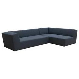 Ecksofa Tom Tailor HOME "ELEMENTS" Sofas Gr. B/H/T: 289cm x 70cm x 190cm, Struktur fein TBO, Ottomane beidseitig montierbar, grau (anthrazit tbo 9) Sofa-Element aus 2 Sofa-Eckelementen, Ottomane rechts