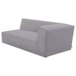 Sofa-Eckelement Tom Tailor HOME "ELEMENTS" Polsterelemente Gr. Samtstoff TSV, grau (stone tsv 29) Sofa-Element Ecksofa mit Armlehne rechts