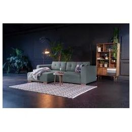 Ecksofa Tom Tailor HOME "HEAVEN CHIC S" Sofas Gr. B/H/T: 242cm x 85cm x 162cm, Struktur fein TBO, Recamiere links, ohne Bettfunktion-ohne Bettkasten, braun (soft brown tbo 22) aus der COLORS COLLECTION, wahlweise mit Bettfunktion & Bettkasten