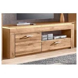 Lowboard VOGL MÖBELFABRIK Sideboards braun (wildeiche teilmassiv) Breite 162 cm