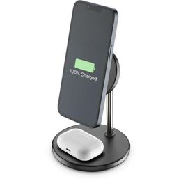 MagSafe Mag Duo Wireless Charger Black - cellularline