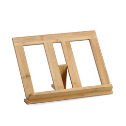 zeller Buchständer naturfarben 35 x 20 x 20 cm