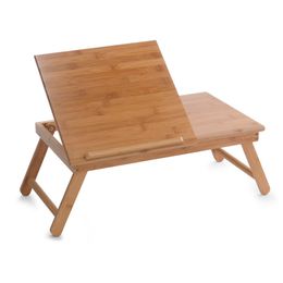 zeller Bett-Tablett naturfarben 55 x 21,5 x 33 cm