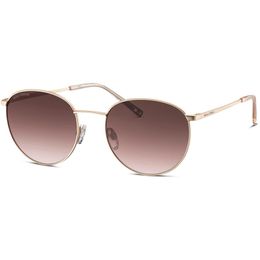 Marc O'Polo Sonnenbrille MARC O'POLO "Modell 505101" bunt (goldfarben, braun) Damen Brillen Accessoires Panto-Form