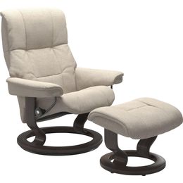 Fußhocker stressless "Mayfair" Hocker Gr. B/H/T: 55 cm x 38 cm x 39 cm, ROHLEDER Stoff Q2 FARON, Classic Base Wenge, beige (light q2 faron) Fußhocker mit Classic Base, Gestell Wenge