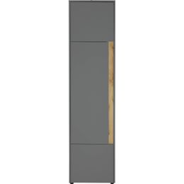 Aktenschrank Inosign "CiTY/GiRON" Schränke Gr. B/H/T: 50 cm x 200 cm x 40 cm, 3 St., grau (anthrazit) Stauraumschrank zeitlos modern, wohnliches Home Office, Breite 50 cm