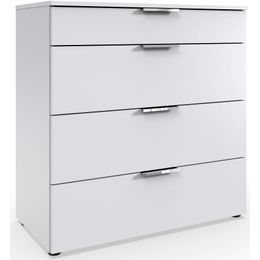 Schubkastenkommode wimex "Level by fresh to go" Sideboards Gr. B/H/T: 81 cm x 84 cm x 41 cm, 4 St., weiß 4 Schubladen mit soft-close Funktion, 81cm breit, 84cm hoch