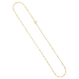 Goldkette Jobo Halsketten Gr. Gelbgold 585, Länge: 50 cm, gelb (gelbgold 585) Damen Goldketten Singapurkette 585 Gold 50 cm 1,8 mm