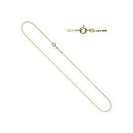 Goldkette Jobo Halsketten Gr. Gelbgold 333, Länge: 50 cm, goldfarben (gelbgold 333) Damen Goldketten Venezianerkette 333 Gold 50 cm 1,0 mm