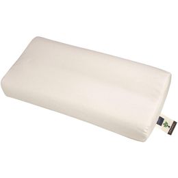 Nackenstützkissen Billerbeck "Cosisoft nature, Kissen 40x80cm", beige (champagner), B:40cm L:80cm, Bezug: 100% Baumwolle, Kopfkissen, Das GOTS-Zertifiziertes Naturlatex-Nackenstützkissen