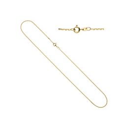 Goldkette Jobo Halsketten Gr. Gelbgold 333, Länge: 45 cm, goldfarben (gelbgold 333) Damen Goldketten Ankerkette 333 Gold 45 cm 1,2 mm