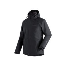 Funktionsjacke Maier Sports "Gregale DJ M" Gr. 28, schwarz Herren Jacken Wanderjacke wasserdicht, Outdoorjacke mit Kapuze