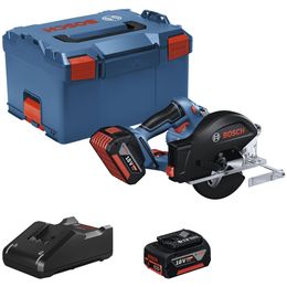 Bosch Professional Akku-Handkreissäge "GKM 18V-50" Sägemaschinen inkl. Akku und Ladegerät blau