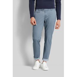 Chinohose Bugatti Gr. 34, Länge 34, blau (hellblau) Herren Hosen mit Elasthananteil