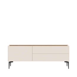 TV-Board Places of Style "Sky45" Sideboards Gr. B/H/T: 90 cm x 56 cm x 47 cm, Breite 148 cm, 2, beige (cashmere farbe) TV-Lowboards Lackiert mit wasserbasiertem UV-Lack